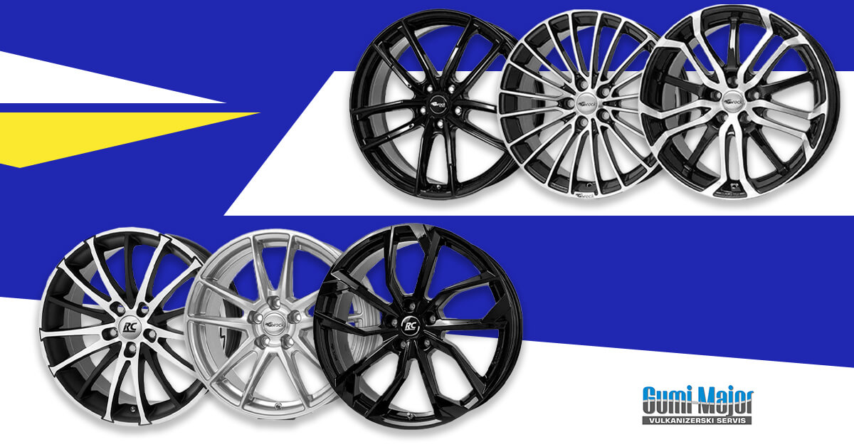 Aluminijske felge - Gumi Major