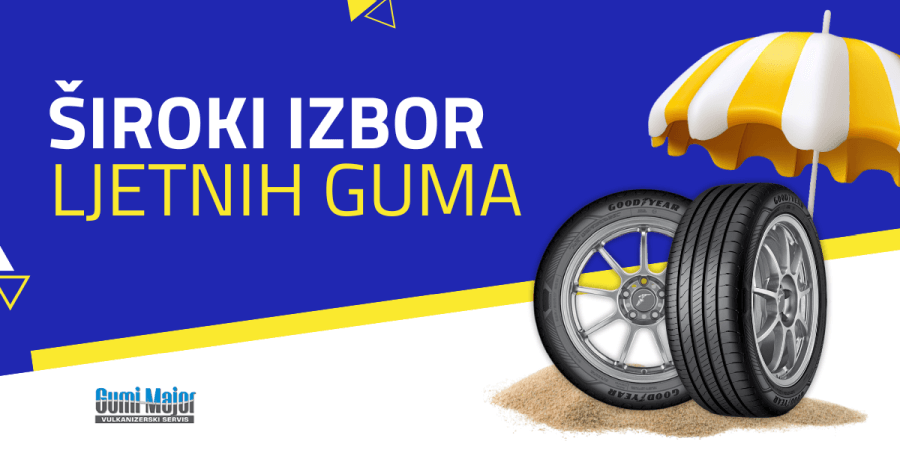Široka ponuda ljetnih guma - Gumi Major
